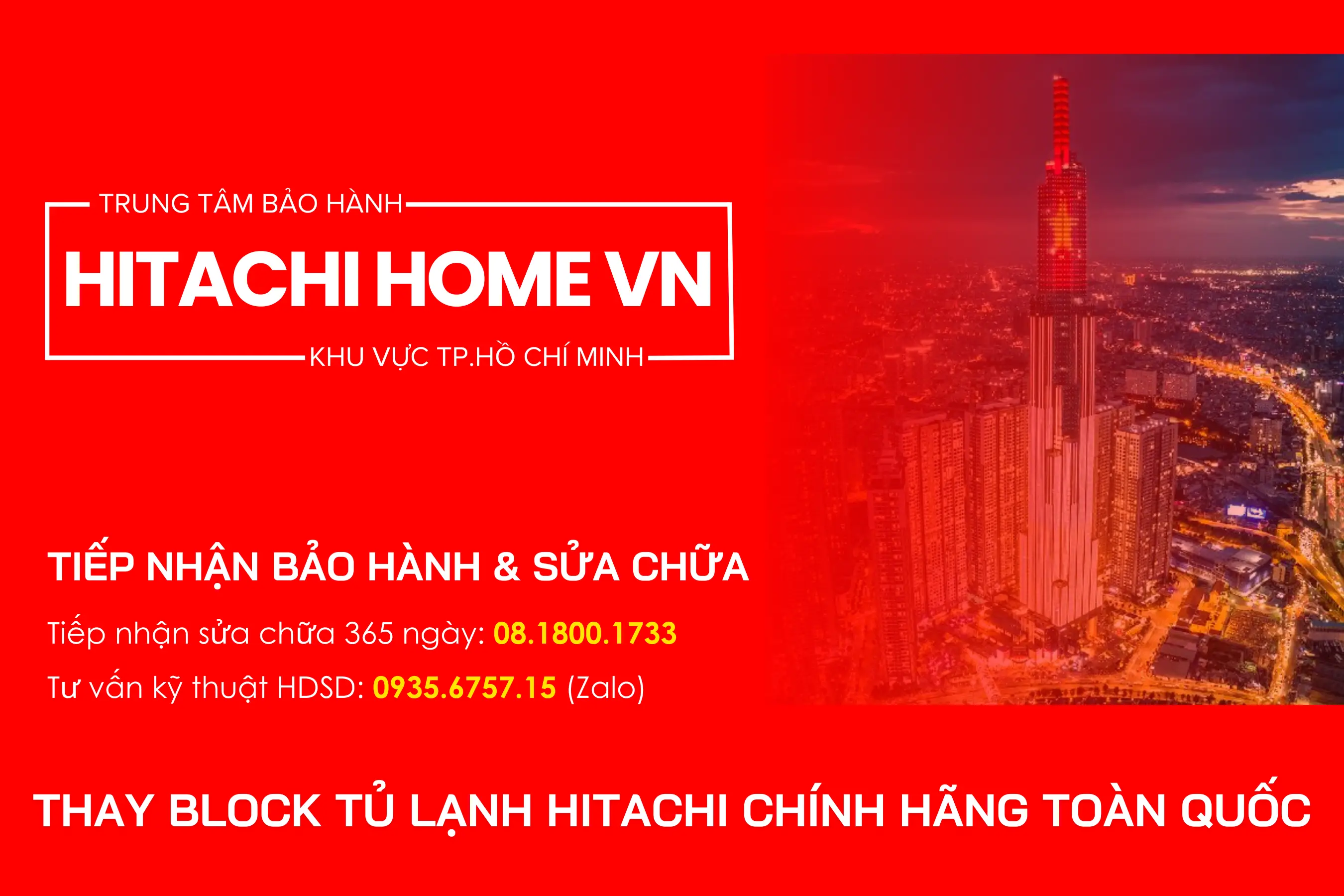Thay block tủ lạnh HITACHI chính hãng giá tốt, Giá thay block Hitachi ...